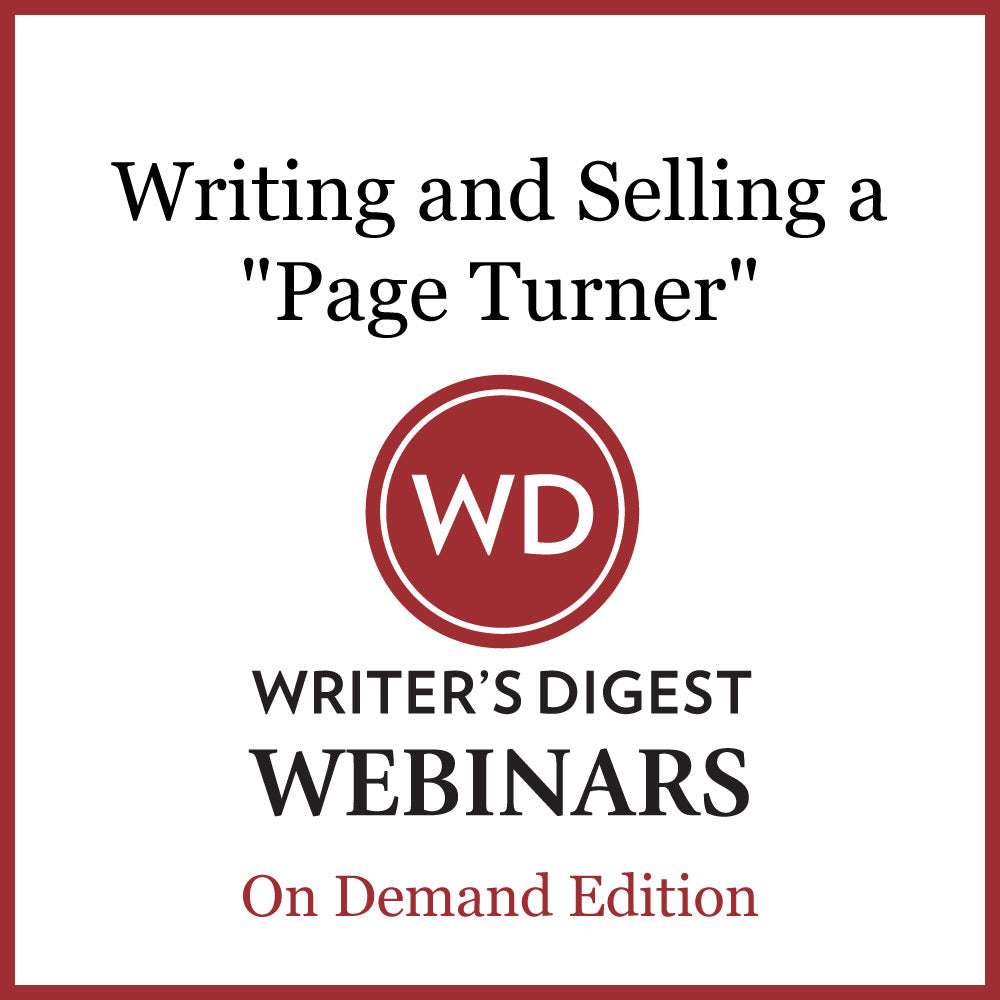 Writing and Selling a "Page Turner" Webinar – Writers Store